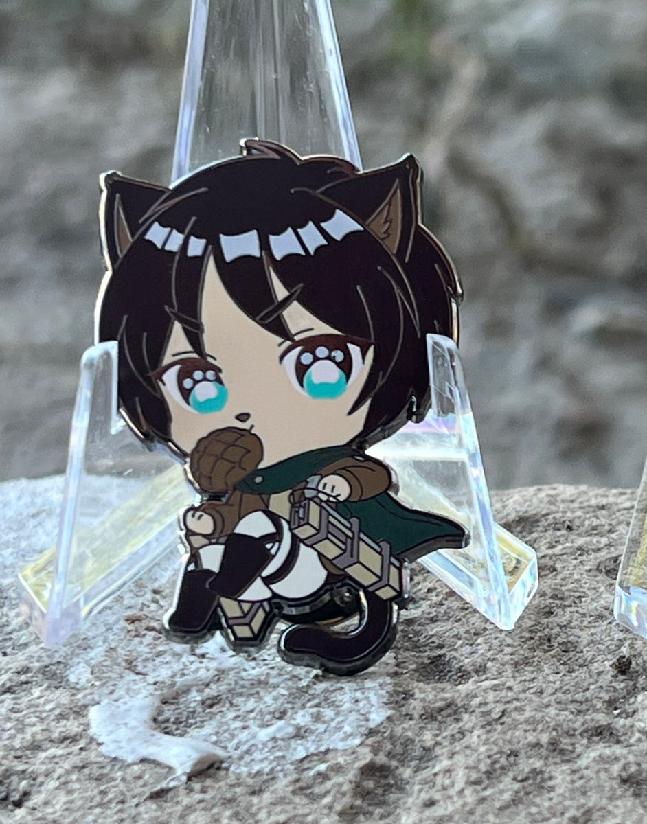 Neko AOT Attack on Titan pins – Buki Pins