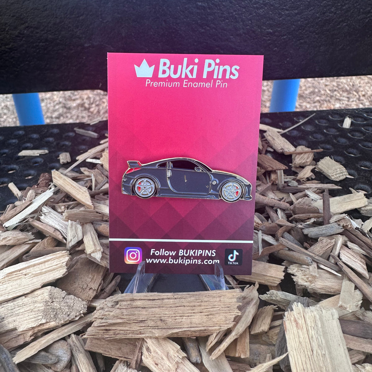 350z Gun metal pin – Buki Pins