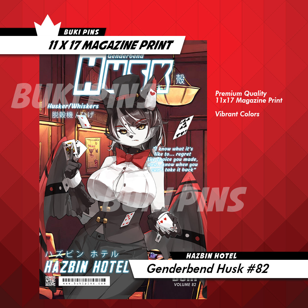Genderbend Husk Magazine Print – Buki Pins