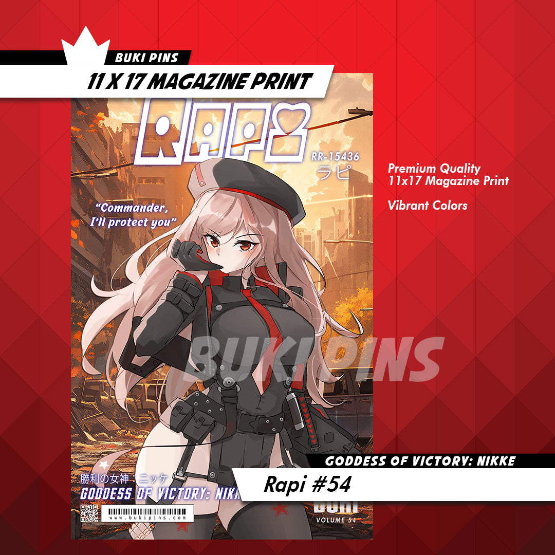 Rapi Magazine Print #54 – Buki Pins