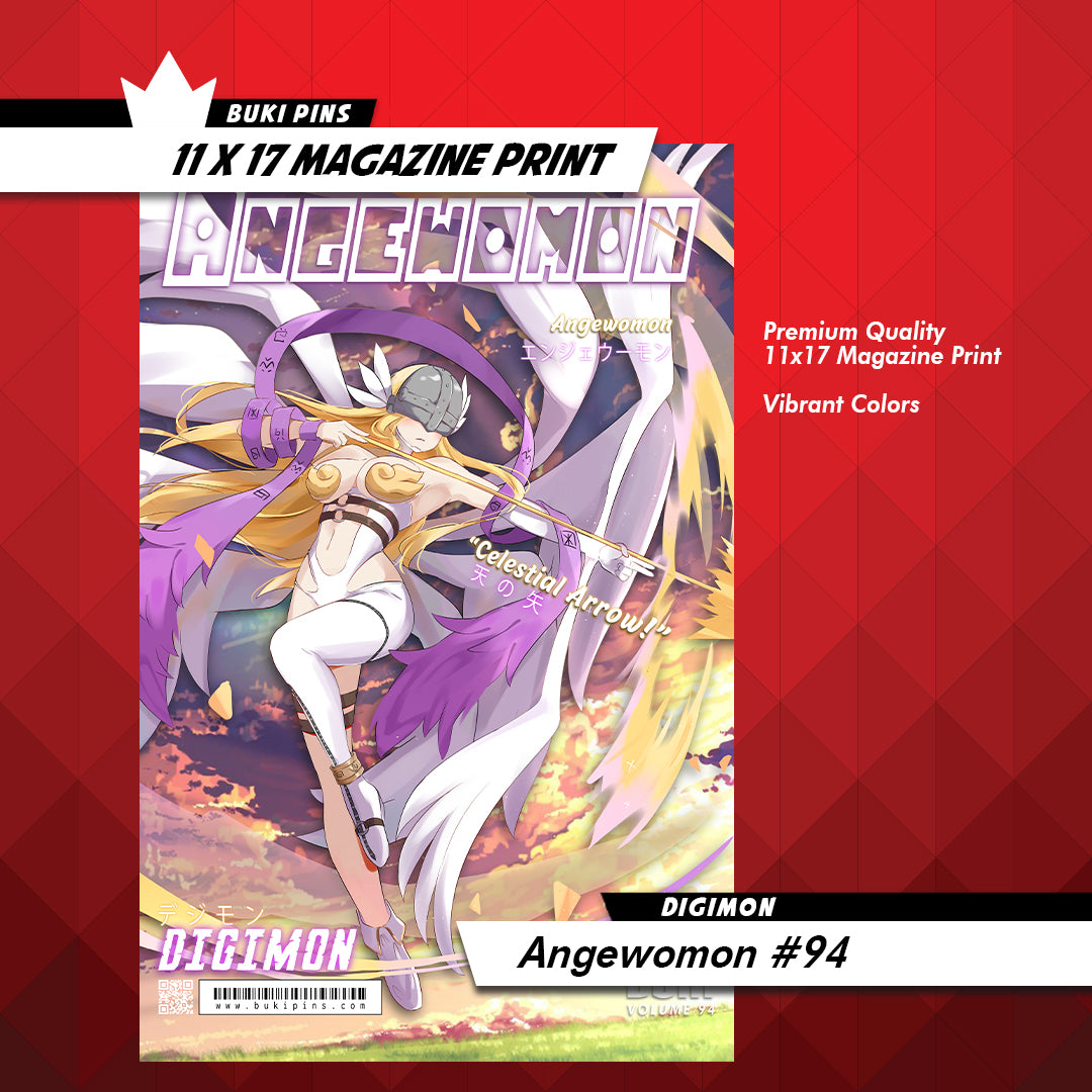 Angewomon Magazine Print – Buki Pins