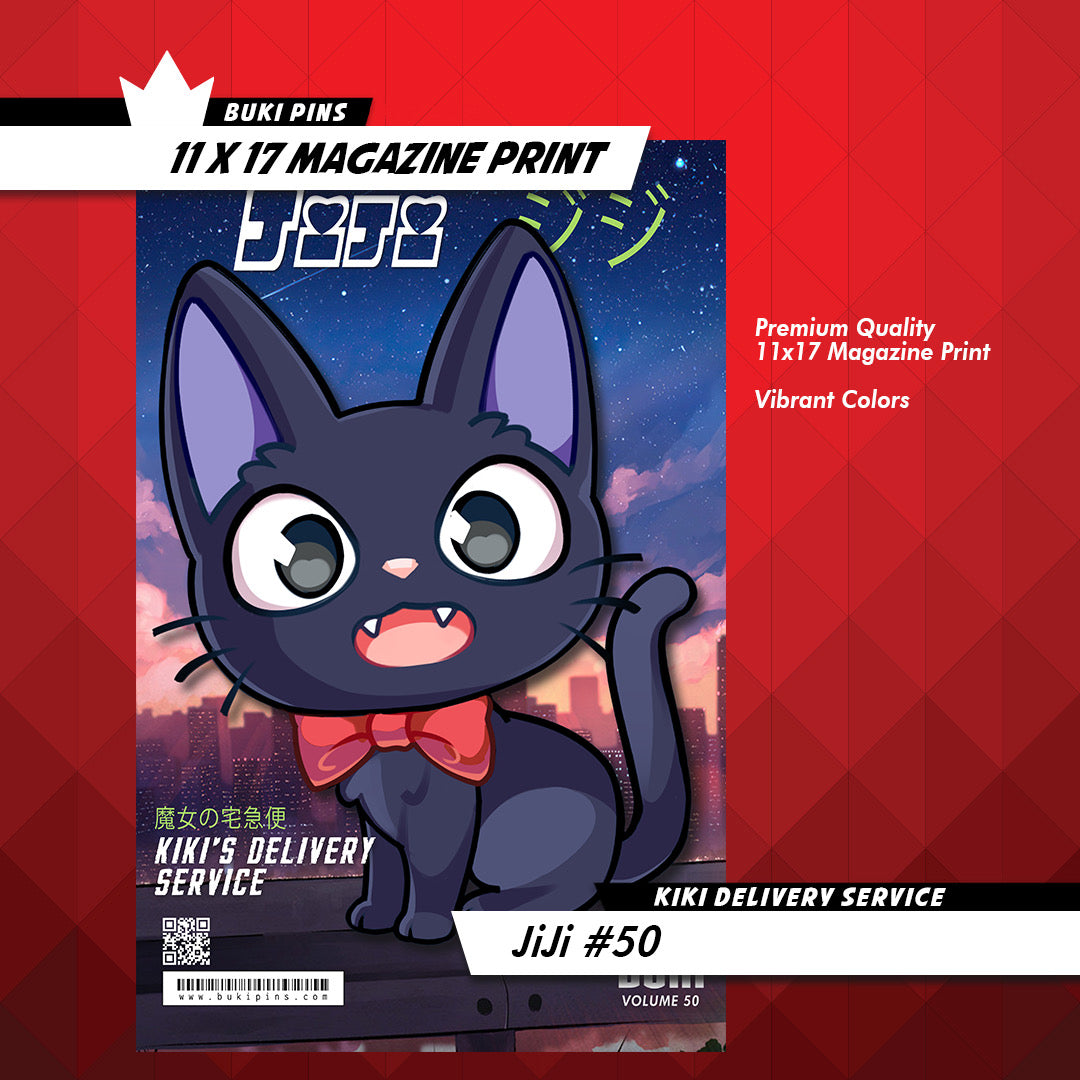 Jiji magazine print 11x17 – Buki Pins